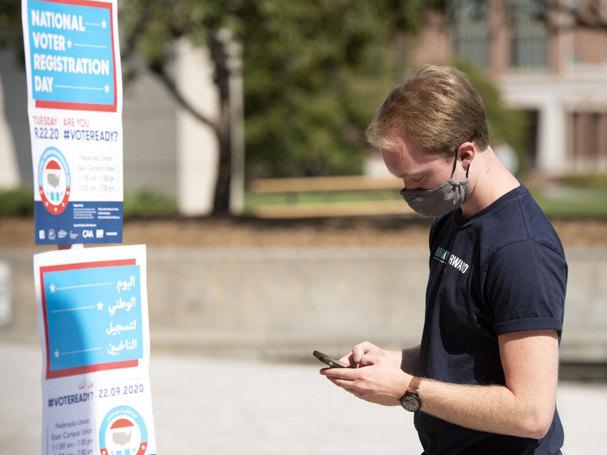 UNL students excited to vote, expected to cast ballots by mail ...